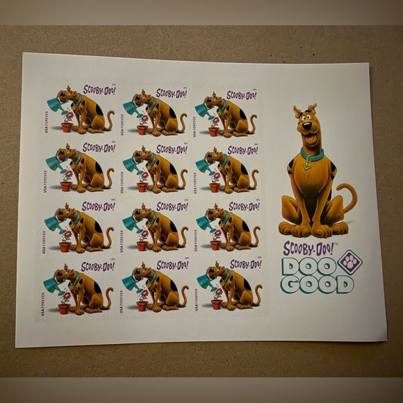 Scooby-Doo! | Office | 2 Scooby Doo Good Dog Collectible Forever Stamps ...